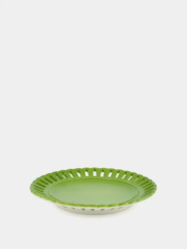 PAULA LIVING Estoril Handpainted Ceramic Dessert Plate
