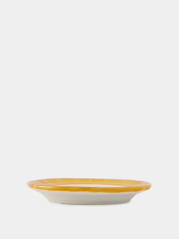 LES-OTTOMANS Botanical Pineapple Dessert Plate