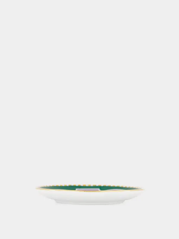 La DoubleJ Mini Doe Porcelain Plate - Multicolour