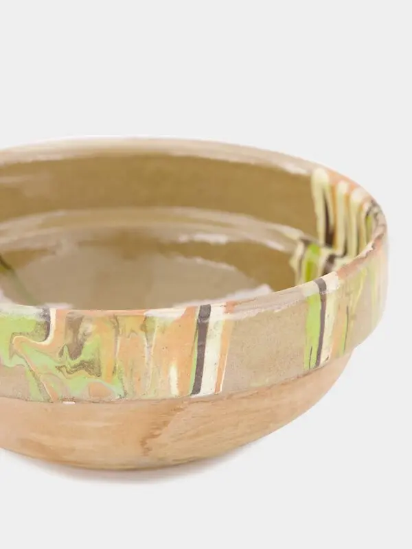 Madam Stoltz Hand-painted Earthenware Bowl