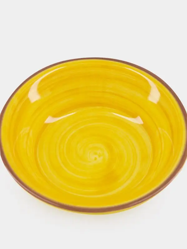 MARIO LUCA GIUSTI Saint Tropez Soup Plate - Yellow