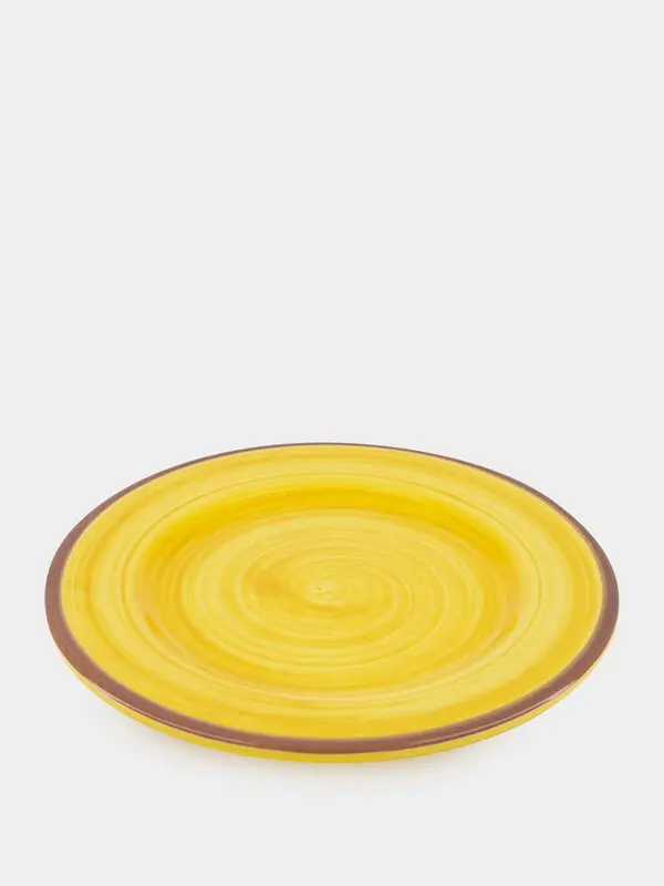MARIO LUCA GIUSTI Saint Tropez Dinner Plate - Yellow