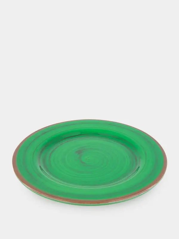 MARIO LUCA GIUSTI Saint Tropez Dinner Plate - Green