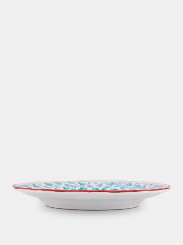 LES-OTTOMANS La Menagerie D'été Lobster Dinner Plate - Multicolour