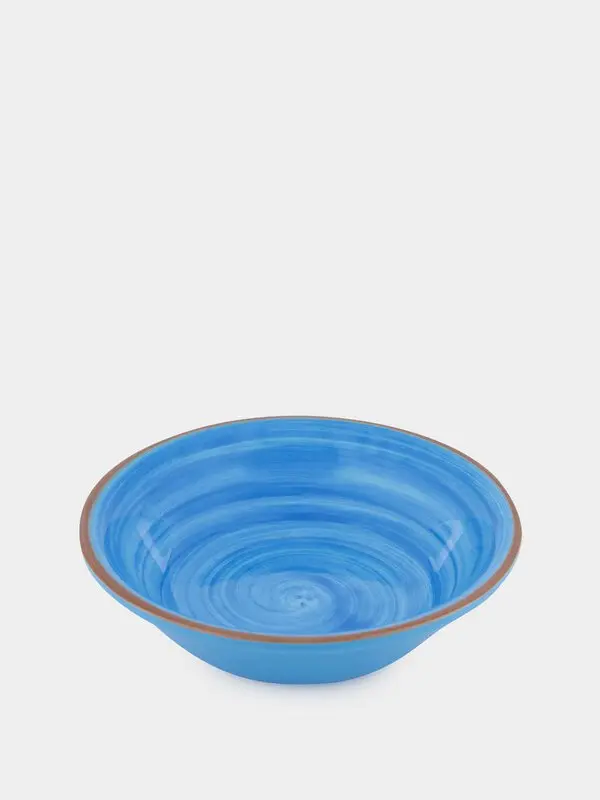 MARIO LUCA GIUSTI Saint Tropez Soup Plate - Blue