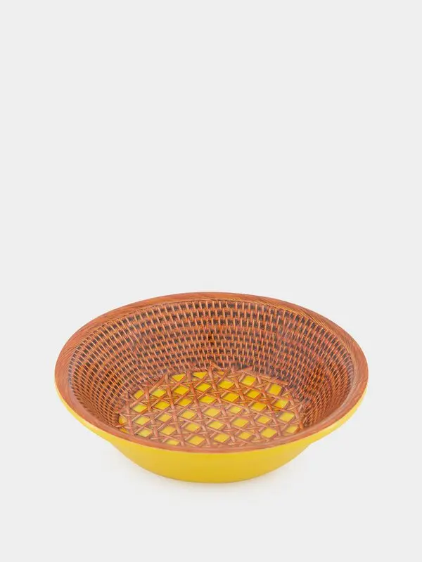 MARIO LUCA GIUSTI Soup Plate - Yellow