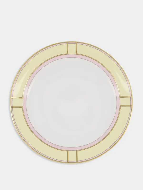 GINORI 1735 Giallo Diva Flat Plate - Yellow