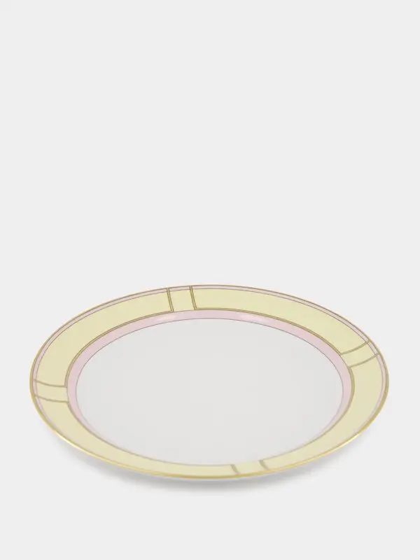 GINORI 1735 Giallo Diva Flat Plate - Yellow