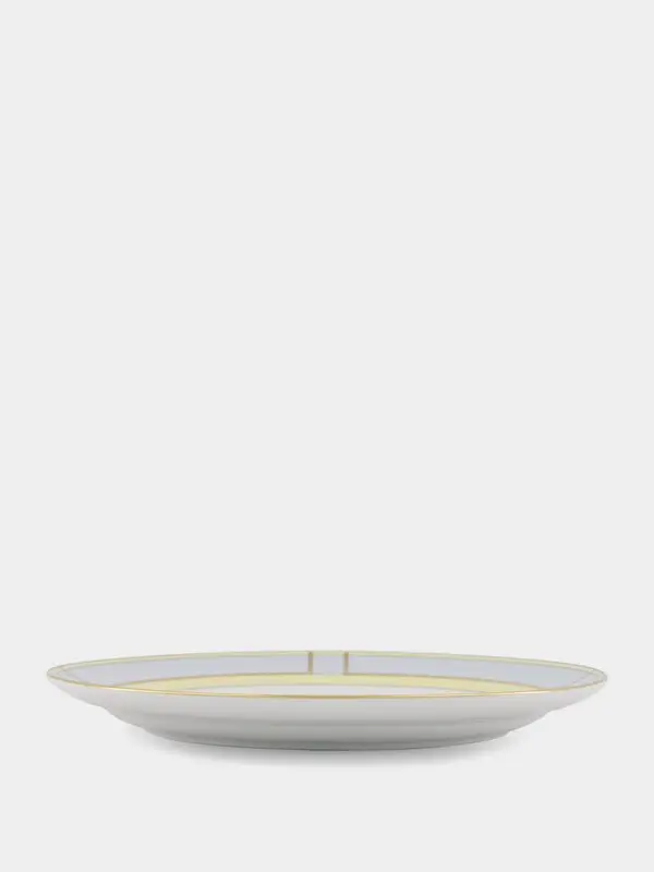 GINORI 1735 Celeste Diva Flat Plate - Blue
