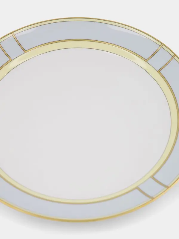 GINORI 1735 Celeste Diva Flat Plate - Blue