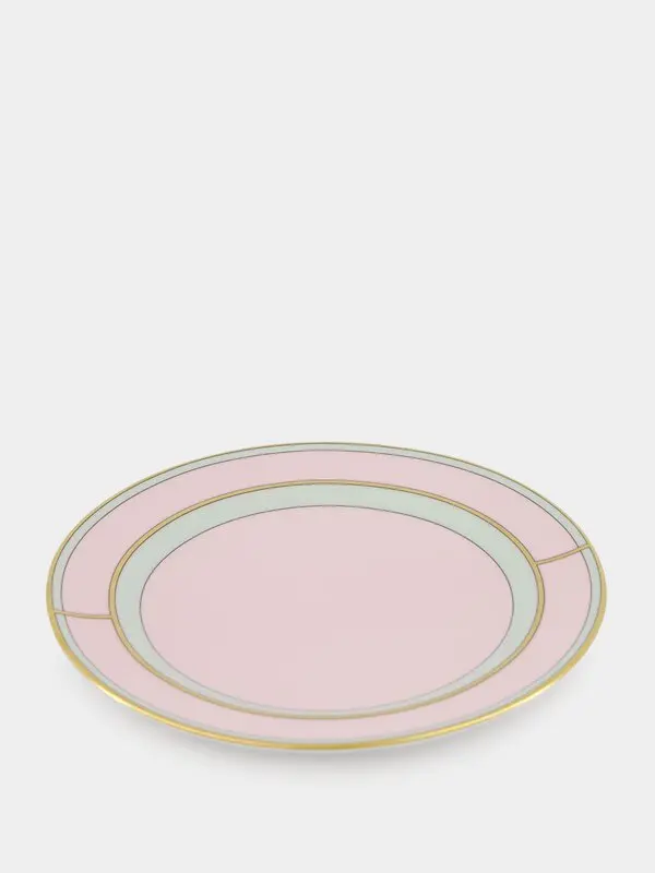 GINORI 1735 Rosa Tea Or Bread Plate - Pink