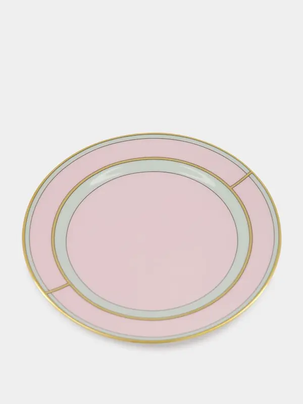 GINORI 1735 Rosa Tea Or Bread Plate - Pink