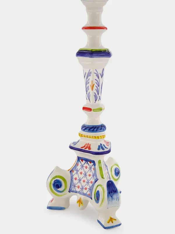 LES-OTTOMANS Turquerie Ceramic Candleholder