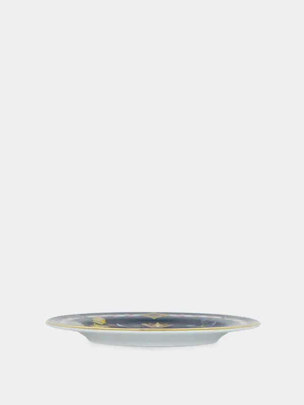 La DoubleJ Pietre Dure Dessert Plates Set Of 2 - Multicolour