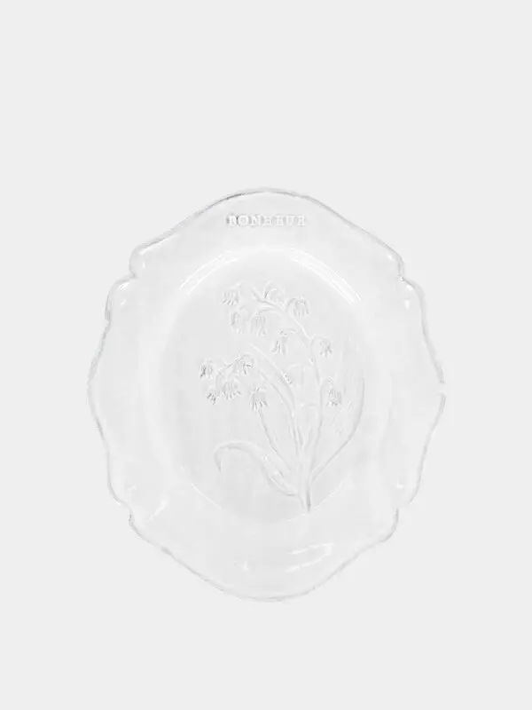 ASTIER DE VILLATTE Fleurs Dessert Plate - White