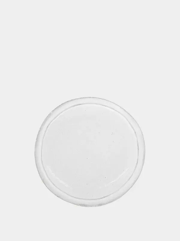 ASTIER DE VILLATTE Simple Saucer For Tea Cup - White