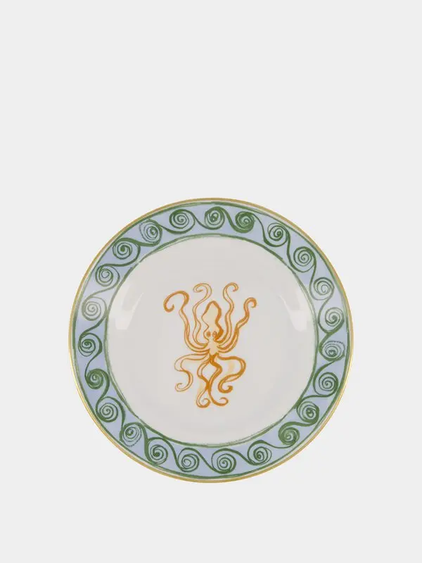 GINORI 1735 Il Viaggio Di Nettuno Dessert Plate - Multicolour