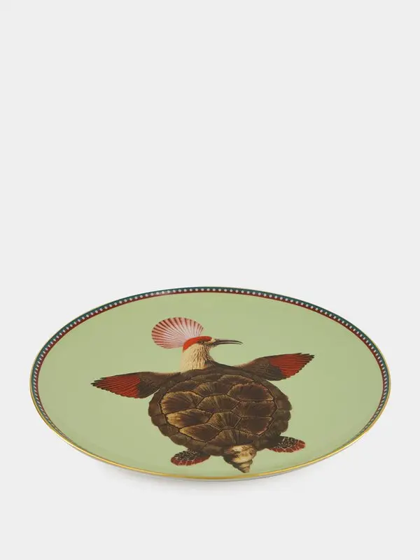 La DoubleJ Turtlair Decorative Porcelain Plate