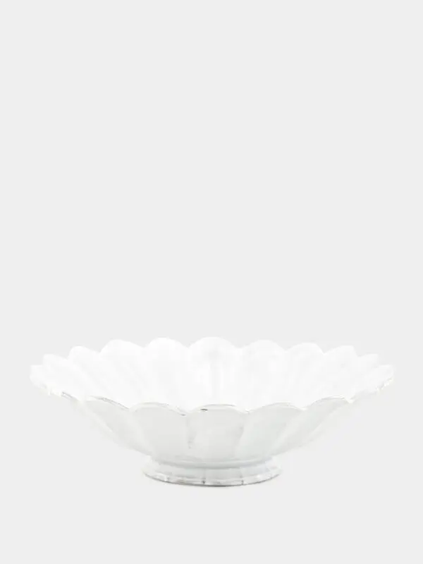 ASTIER DE VILLATTE Large Marguerite Ceramic Fruit Bowl - White