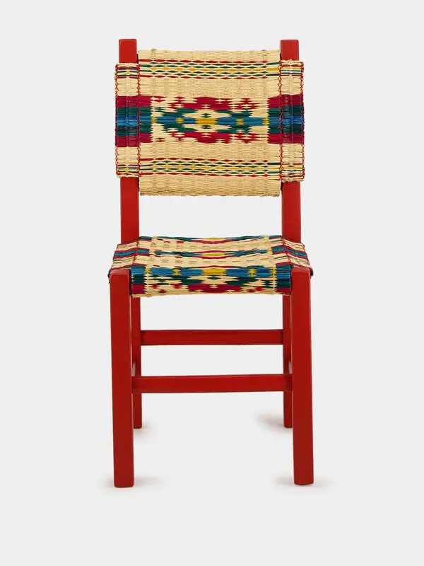 HOUSE OF CAPRICORN Handmade Coruche Dining Chair - Multicolour
