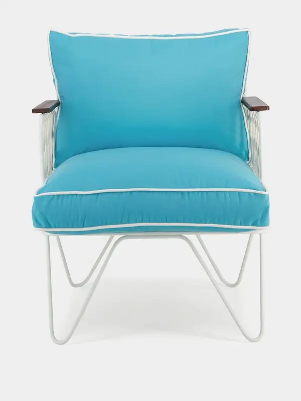 HONORÉ Croisette Light Armchair - Blue