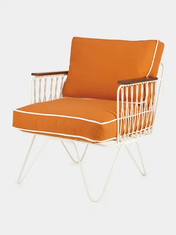 HONORÉ Outdoor Croisette Sunbrella Armchair