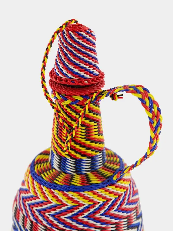 ALL ORIGINE Woven Glass Flask