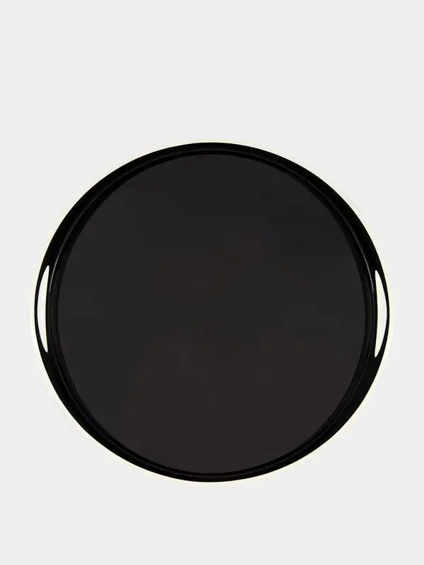 MAISON SARAH LAVOINE Basile Lacquered Tray - Blue