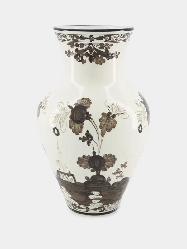 GINORI 1735 Oriente Italiano Large Albus Ming Vase - White