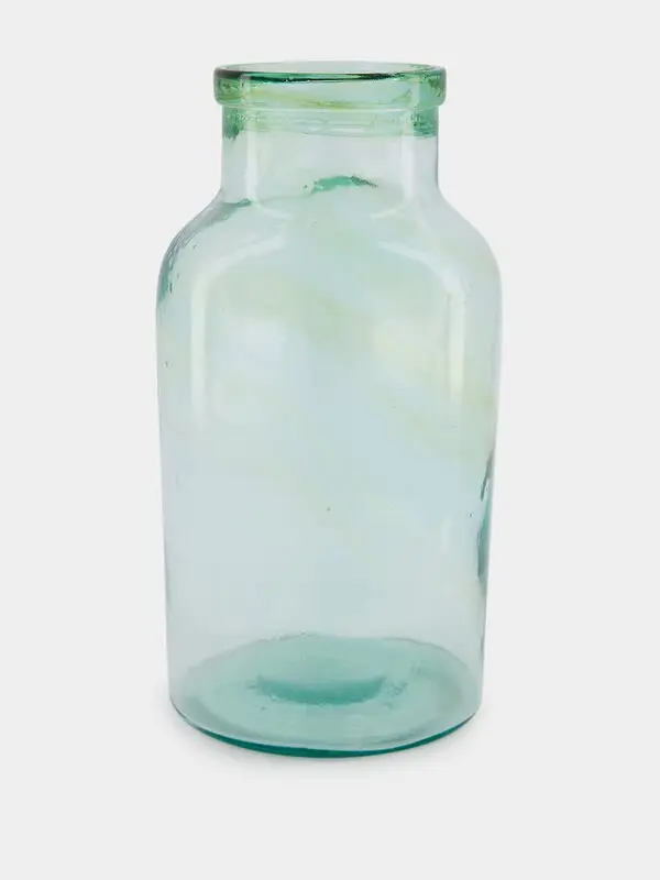 ALL ORIGINE Glass Jar - Blue