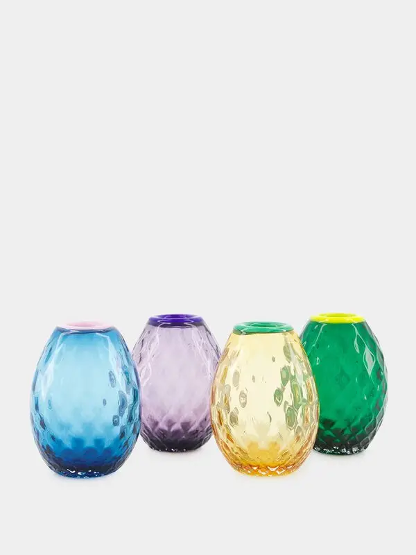 La DoubleJ Misty Rainbow Baby Egg Vases - Multicolour
