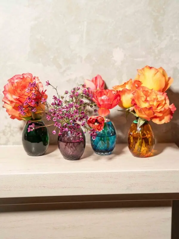 La DoubleJ Misty Rainbow Baby Egg Vases - Multicolour