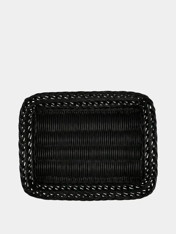 HOUSE OF CAPRICORN Handmade Vitória Wicker Medium Tray