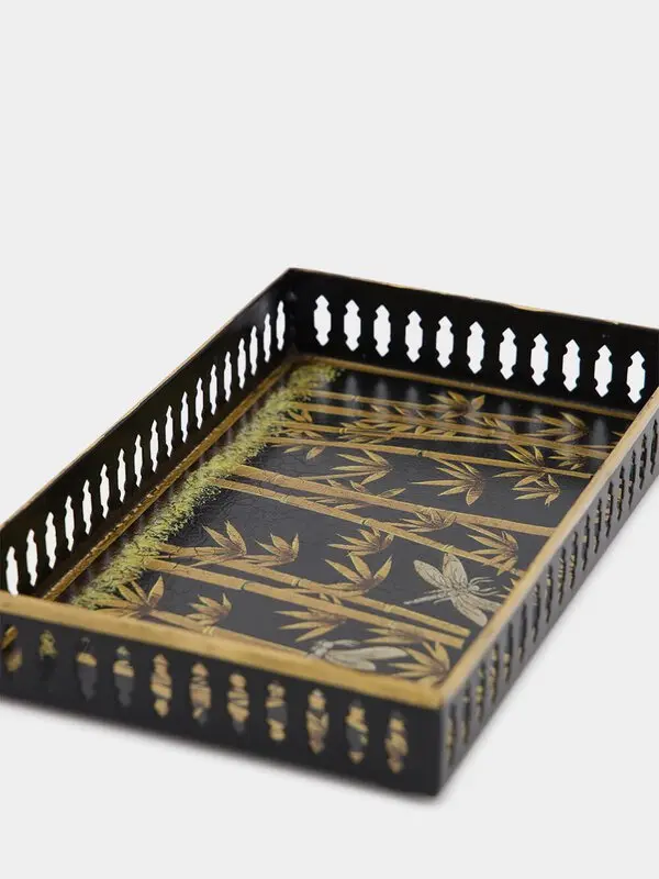 LES-OTTOMANS Flora Iron Tray