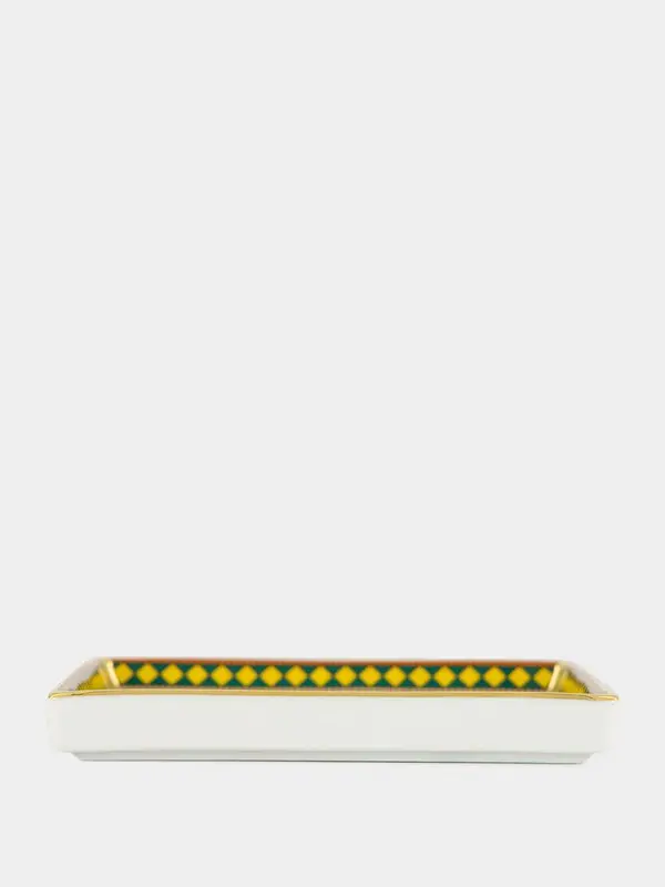 La DoubleJ Mini Porcelain Joy Tray - Orange