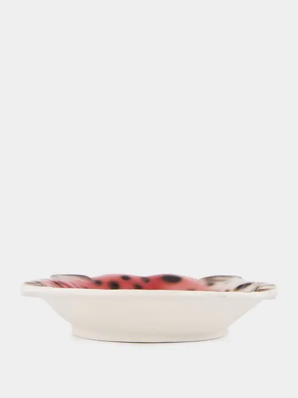 LES-OTTOMANS Ceramic Tiger Ashtray