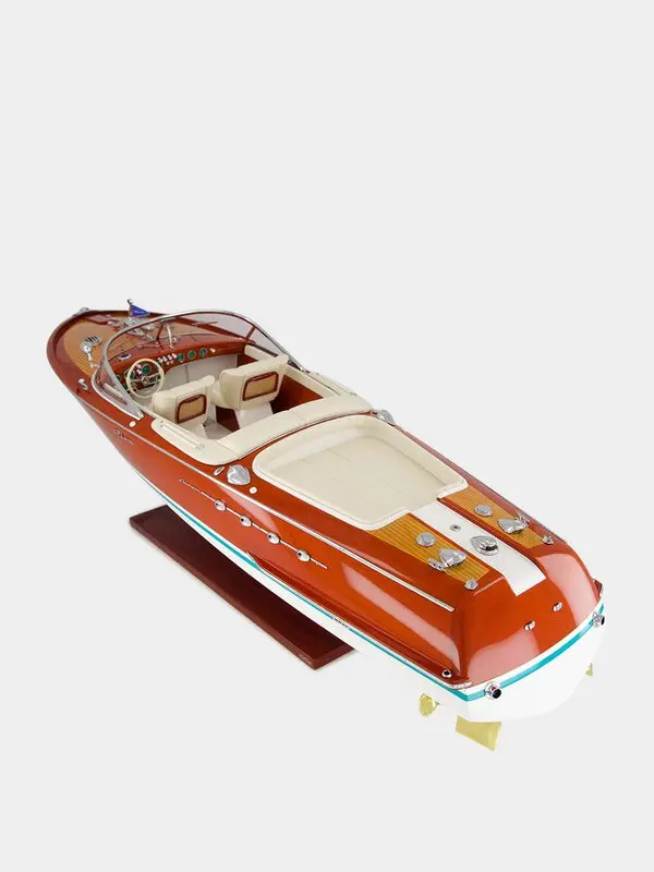 KIADE Riva Aquarama Ivory Upholstery Scale 1:10