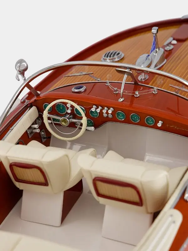 KIADE Riva Aquarama Ivory Upholstery Scale 1:10