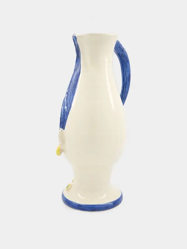 LES-OTTOMANS Sicilian Lady Ceramic Jug