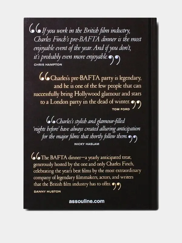 Assouline The Night Before Bafta - Grey