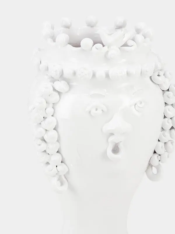 LES-OTTOMANS Sicilian Head Vase