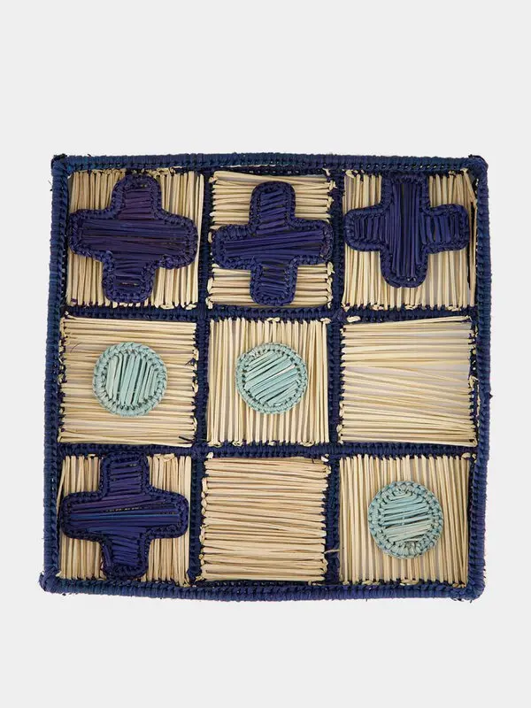 Coro Cora Tic Tac Toe Board Game - Blue