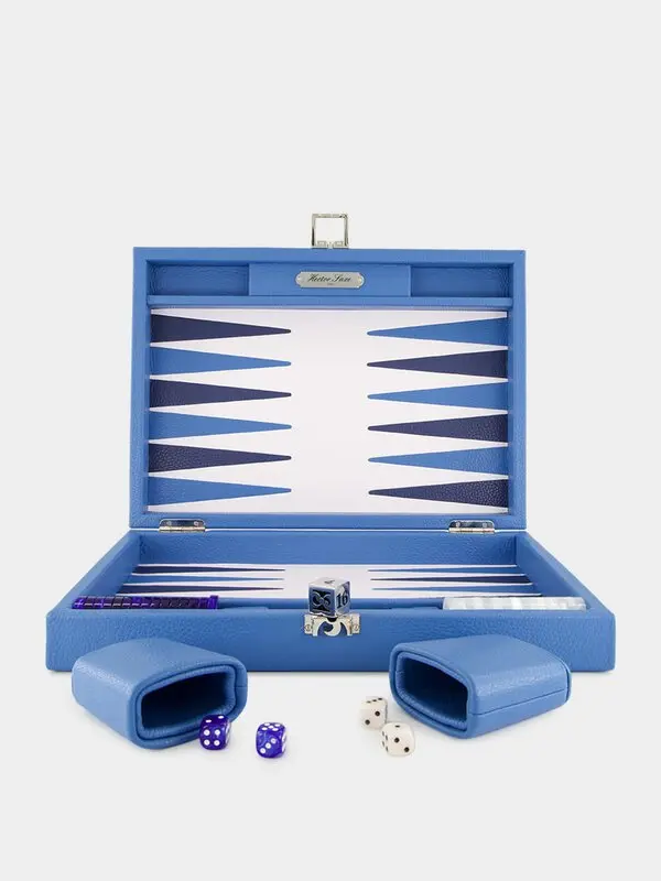 HECTOR SAXE PARIS Buffalo Limoges Medium Backgammon Set