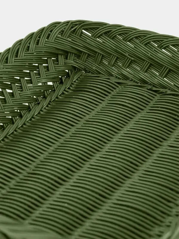 HOUSE OF CAPRICORN Handmade Vitória Wicker Medium Tray