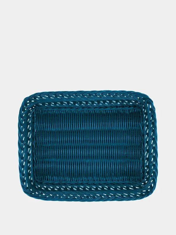 HOUSE OF CAPRICORN Handmade Vitória Wicker Medium Tray