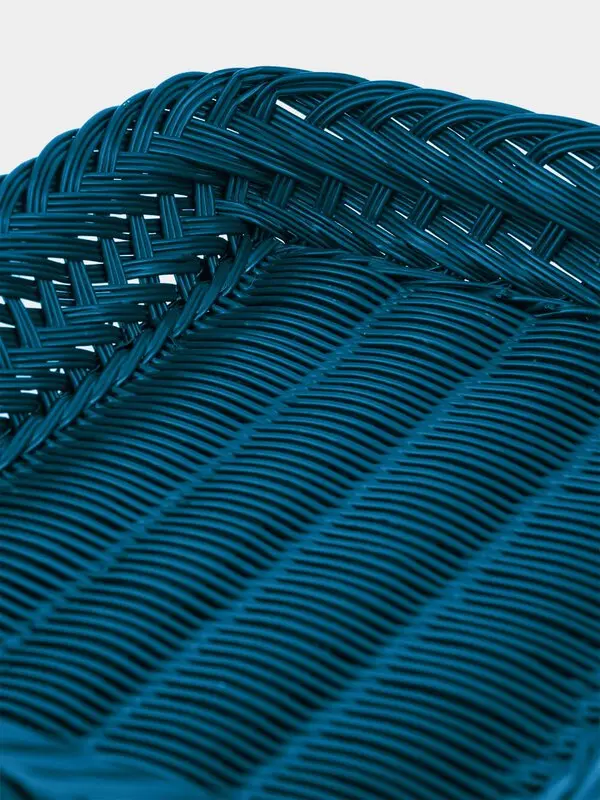 HOUSE OF CAPRICORN Handmade Vitória Wicker Medium Tray