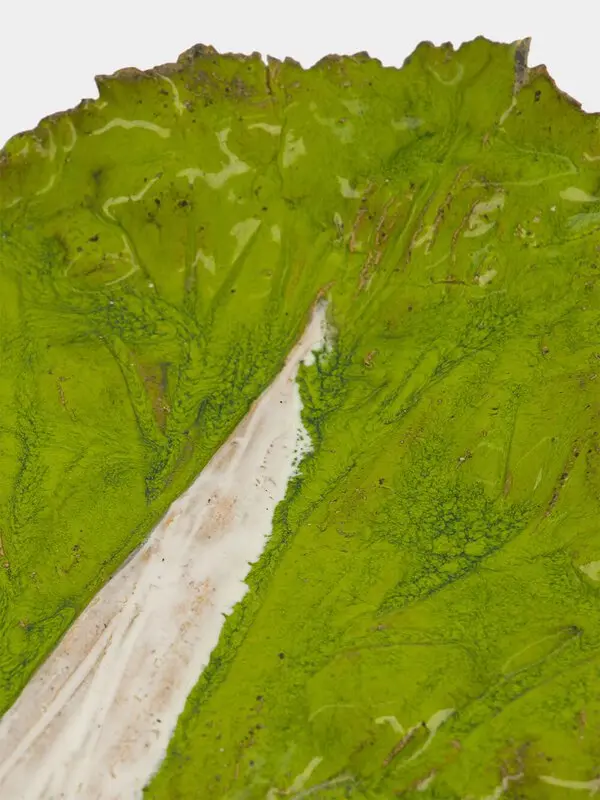 STUDIO BONGARD Large Ceramic Lettuce Sculpture