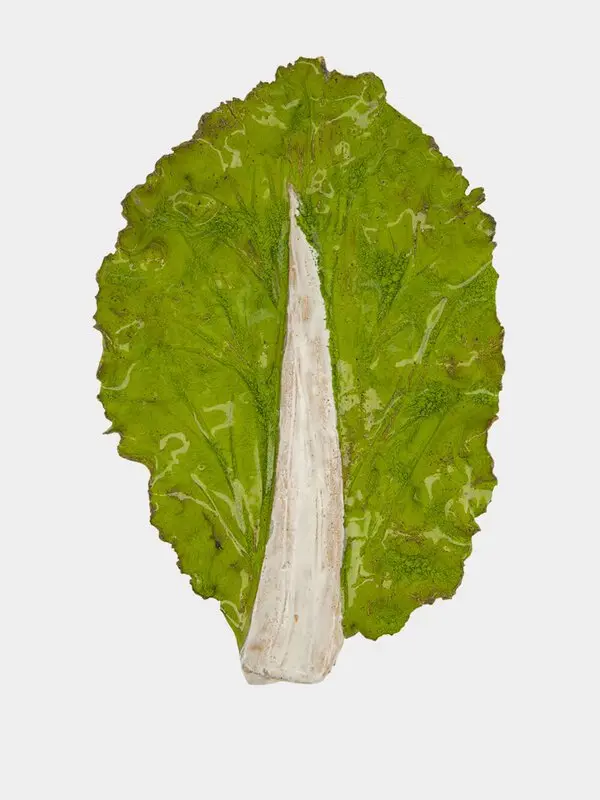 Studio Bongard Large Ceramic Lettuce Sculpture - Green