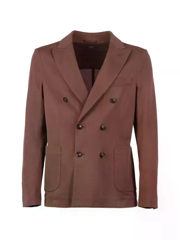 CIRCOLO 1901 Double-breasted Jacket - Brown