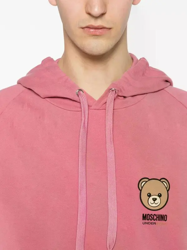 Moschino Hoodie With Bear Motif